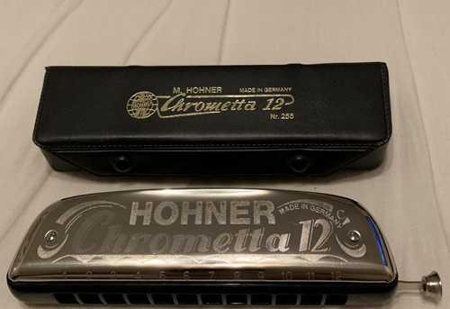 Губная гармошка Hohner Chrometta 12 (C)
