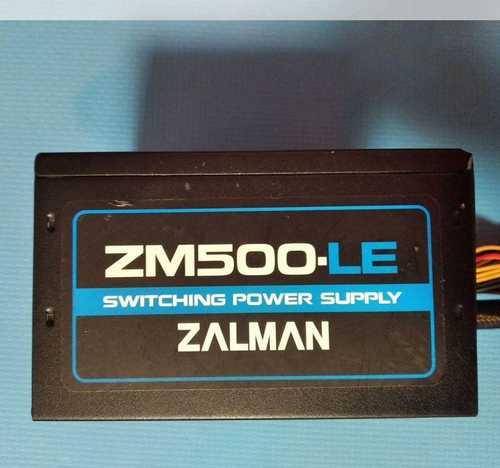 Zalman 500w Блок питания