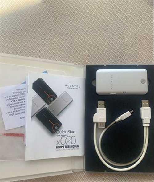 Модем alcatel