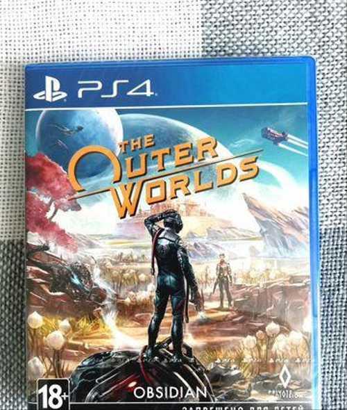 The Outer Worlds PS4 PS5 (новый диск)