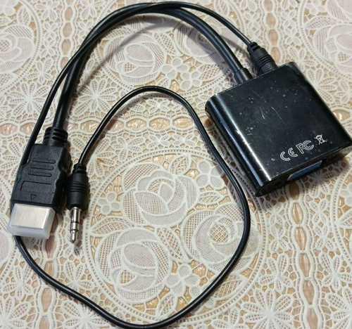 Переходник hdmi vga