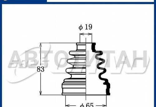 Пыльник привода 5825 FB-2107