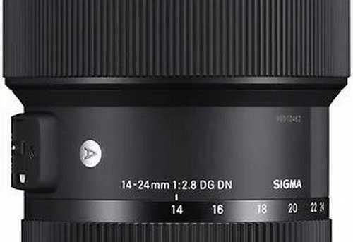 Объектив Sigma 14-24mm f/2.8 DG DN Art Sony FE EU