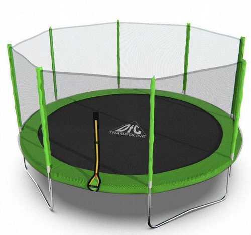 Батут с сеткой DFC Trampoline Fitness 14 ft