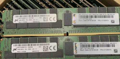 Оперативная память Lenovo 7X77A01305 64gb 2666MHz