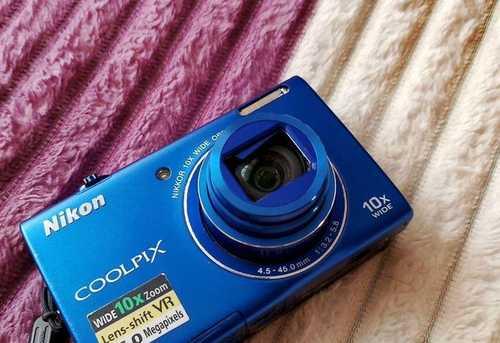 Цифровой фотоаппарат nikon Coolpix S6200