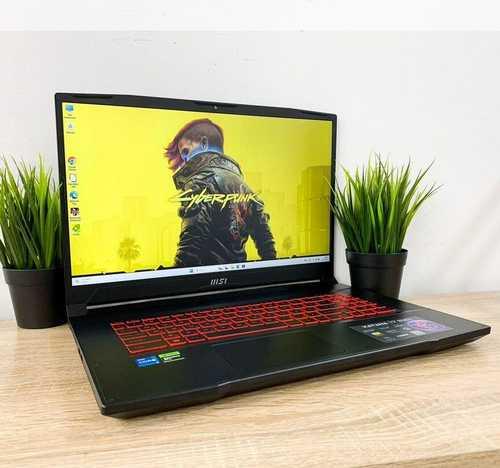 Игровой ноутбук MSI 17" i5-12Th/RTX 3050/DDR5/Гара