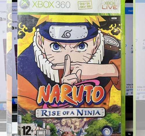 Лицензионный диск Naruto Rise of a Ninja Xbox 360