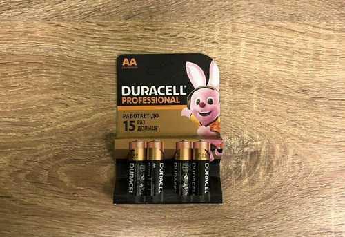 Батарейки Duracell AA 4 шт - Пальчиковые