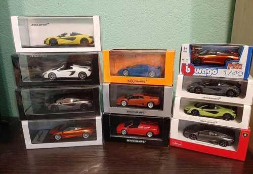 Lamborghini, Bugatti, McLaren Maserati 1/43