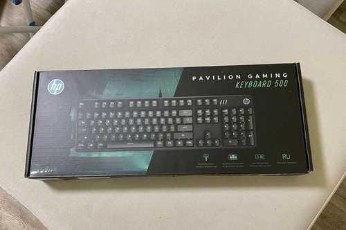 Игровая клавиатура HP Pavilion keyboard 500