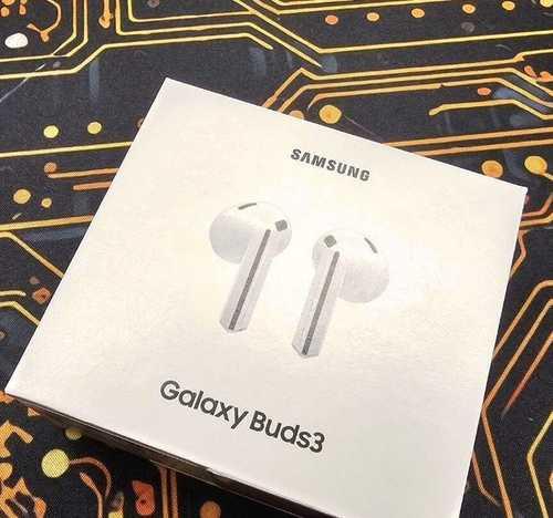 Samsung galaxy buds 3 белые