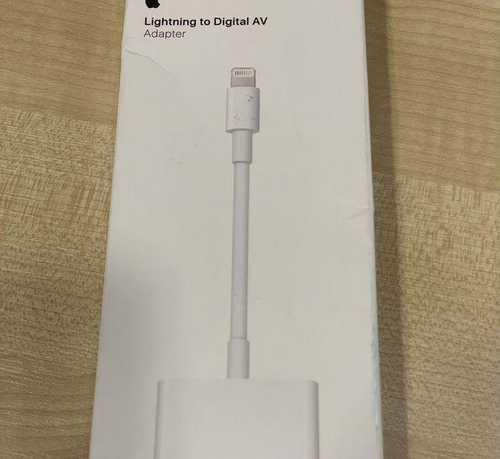 Адаптер Apple Lightning Digital AV md826zm/a