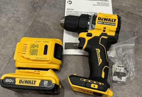 Дрель шуруповерт dewalt DCD794