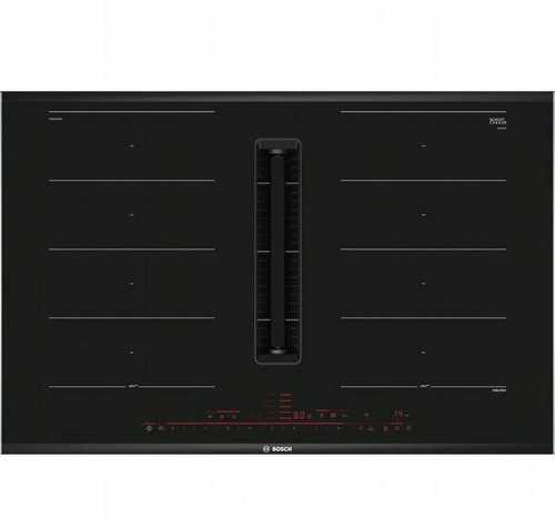 Индукционная варочная поверхность с вытяжкой Bosch PXX875D67E