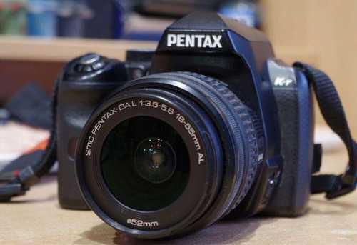 Зеркальный фотоаппарат Pentax K-r