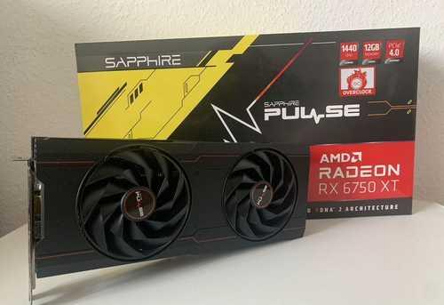 Видеокарта Amd Rx 6750 xt 12 gb