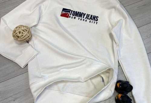 Свитшот свитер Tommy Hilfiger premium 3 нитки