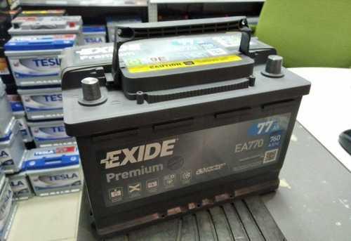 Аккумулятор бу Exide EA770 77 70 74 75Ah Гарантия