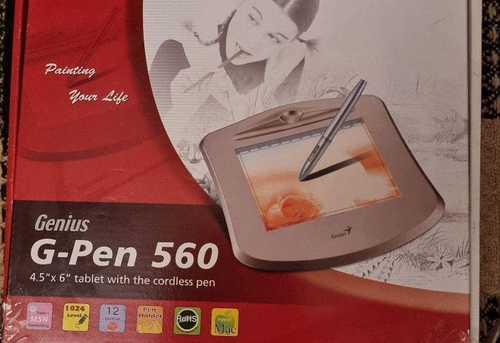 Графический планшет Genius G-Pen 560