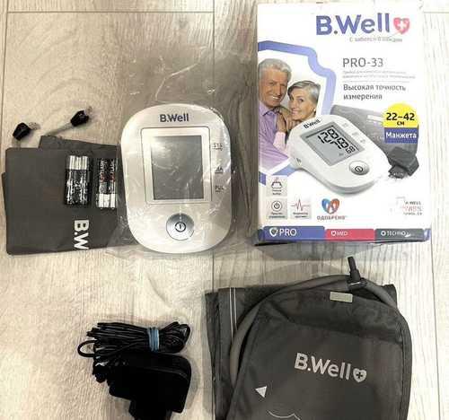Тонометр b well pro 33