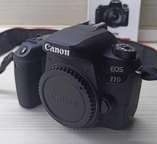 Фотоаппарат Canon EOS 77D Body (без объектива)