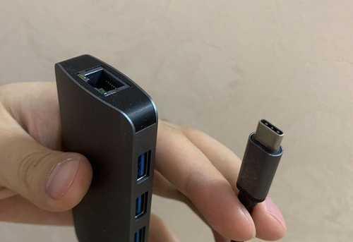 Адаптер moonfish Multiport Type-C 8 in 1