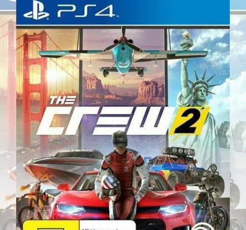 The crew 2 ps4 диск