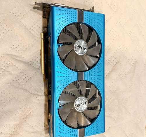 Видеокарта rx590 8gb sapphire nitro 