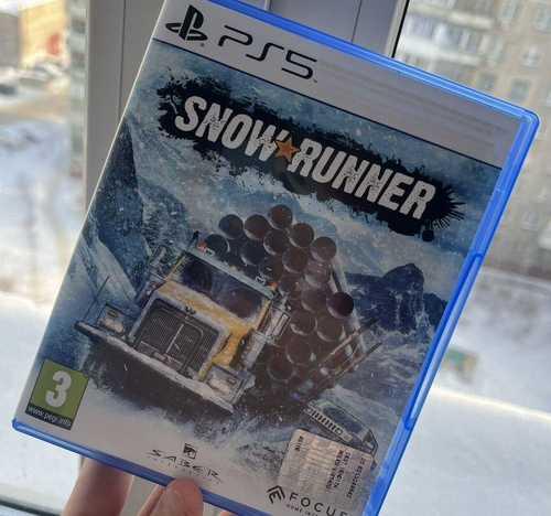 Snowrunner ps5 диск