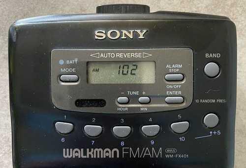 Кассетный плеер Sony Walkman WM-FX401