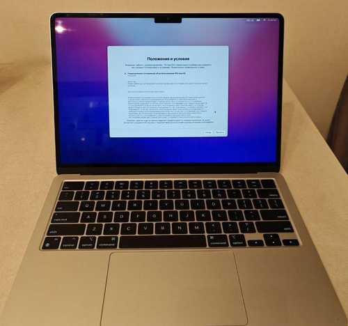 Macbook air 13 m2 8 512