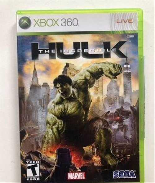 Hulk the incredible игра для Xbox 360