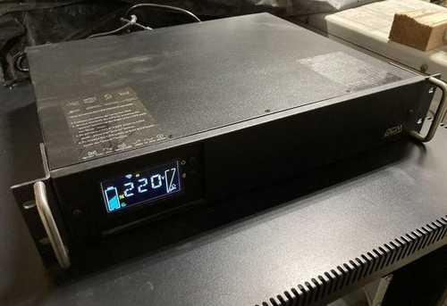 Ибп powercom king PRO RM KIN 1200-AP LCD