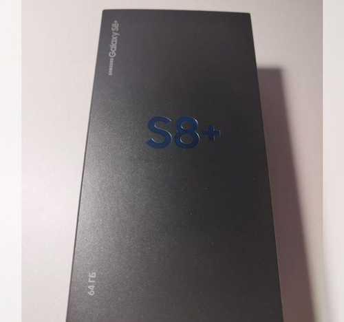 Коробка от Samsung galaxy s8+