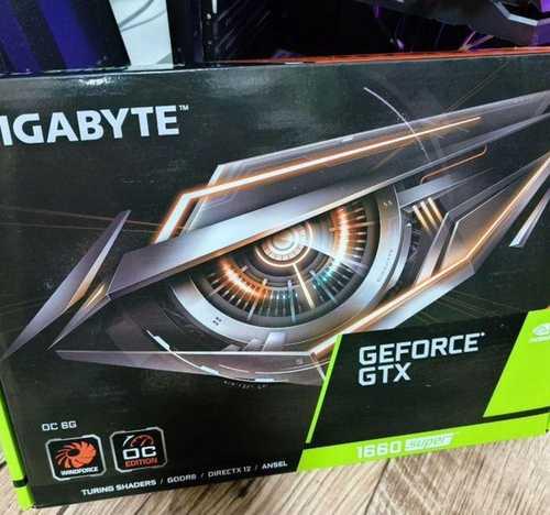 Видеокарта gtx 1660 super 6gb gigabyte