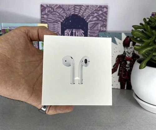 Airpods 2 + чехол подарок