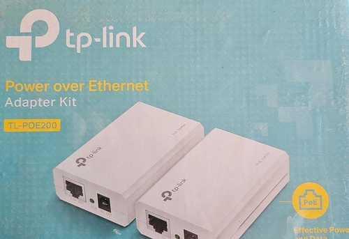 Инжектор и сплиттер PoE TP-Link TL-PoE200