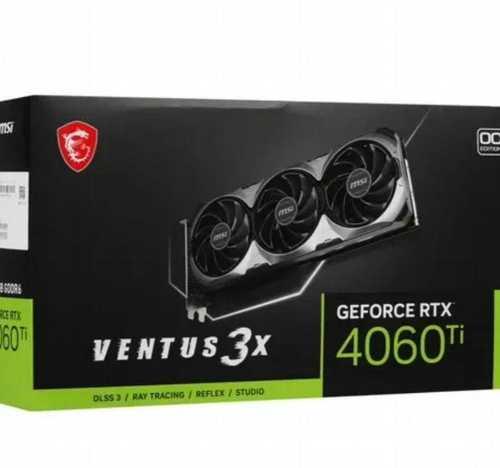 Видеокарта MSI GeF RTX 4060 Ti 16GB ventus 3X OC