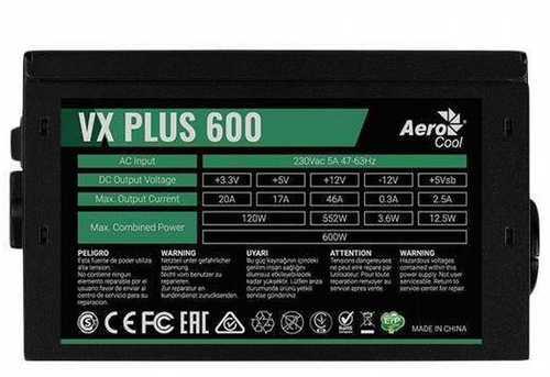 Новый AeroCool VX-600 plus 600W