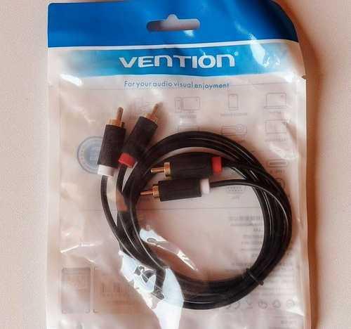 Межблочный кабель Vention 2*RCA на 2*RCA 1 м