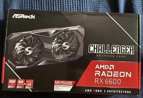 Видеокарта ASRock AMD Radeon RX 6600 Challenger D