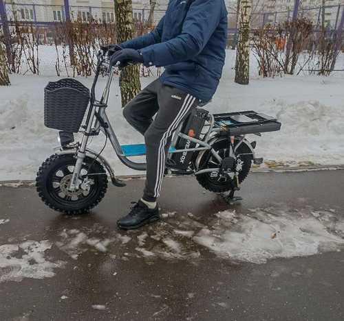 Электровелосипед Колхозник Монстр Зима