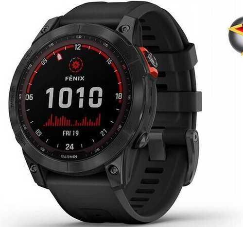 Часы Garmin Fenix 7 Solar Slate Grey 010-02540-11