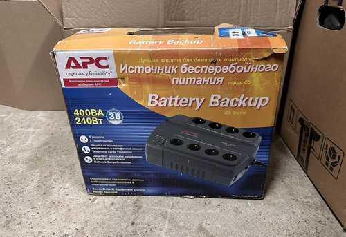 Ибп APC Back-UPS BE400-RS новый