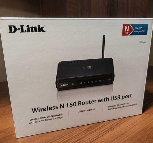 Маршрутизатор D-Link DIR-320