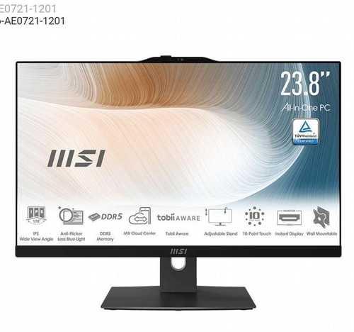 9S6-AE0721-1201, Моноблок MSI Modern AM242P 1M 23.8"