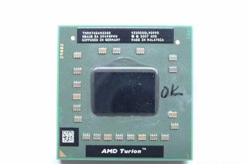 Двухъядерный процессор AMD Turion 64 X2 RM-76