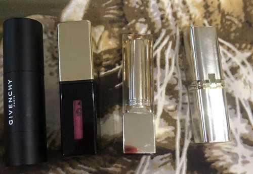 Помада YSL,clarins,givenchy,loreal