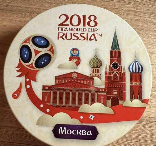 Жестяная банка Кубок мира по футболу 2018 Россия